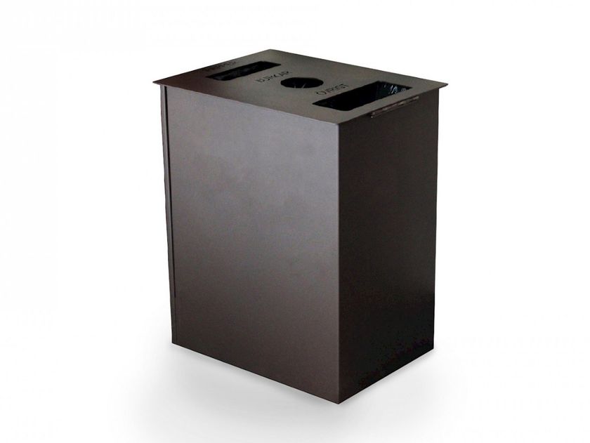 Powder coated steel Litter bins | Archiproducts