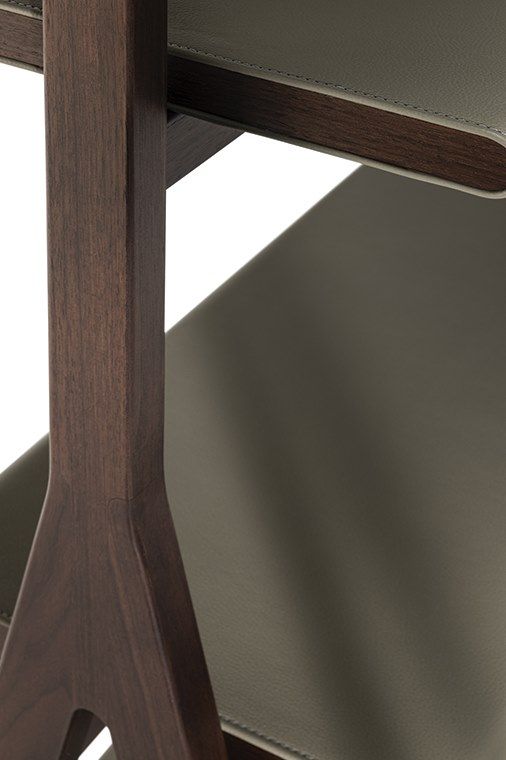 REN Contemporary style freestanding double-sided wooden bookcase By ...