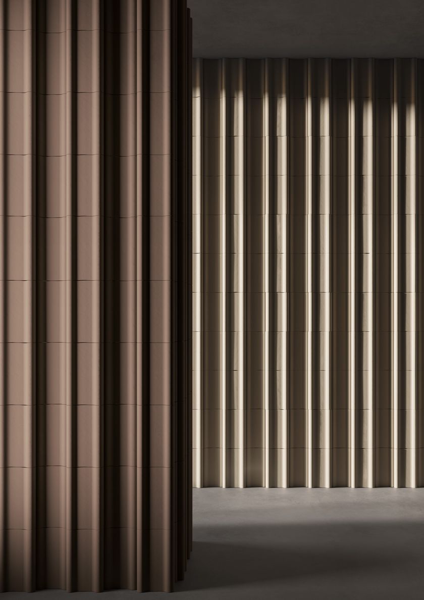 RENGA parete divisoria By Mutina design Vincent Van Duysen