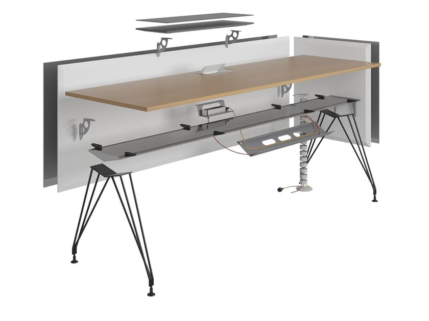 REP Reception desk By BK Contract | design Gabriel Teixidó