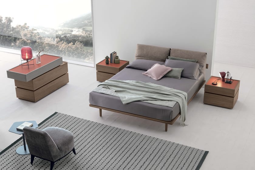 REPLAY Bedside table with drawers By Tomasella