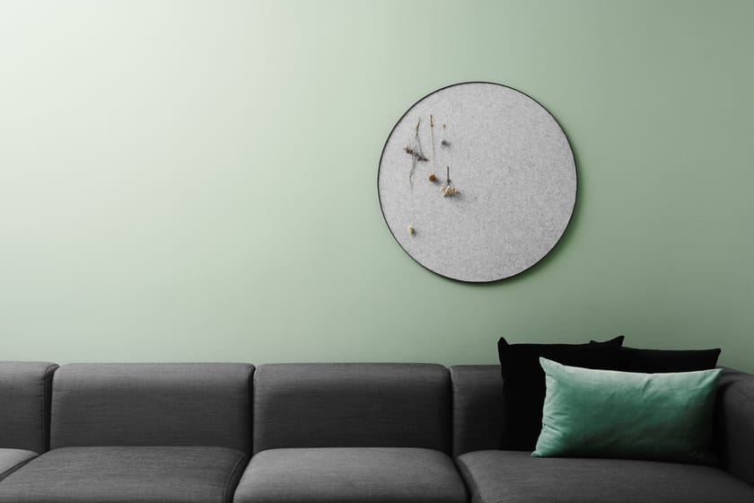 Decorative felt and steel pinboard RETELL By Gejst design C.F. Møller ...