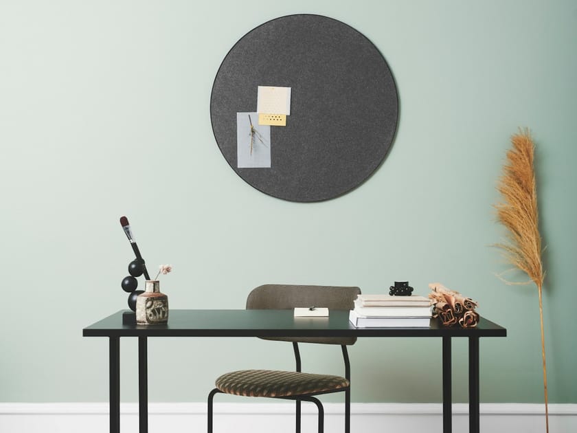 Decorative felt and steel pinboard RETELL By Gejst design C.F. Møller ...