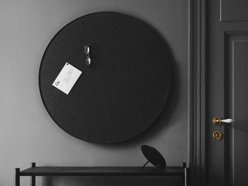 Decorative felt and steel pinboard RETELL By Gejst design C.F. Møller ...