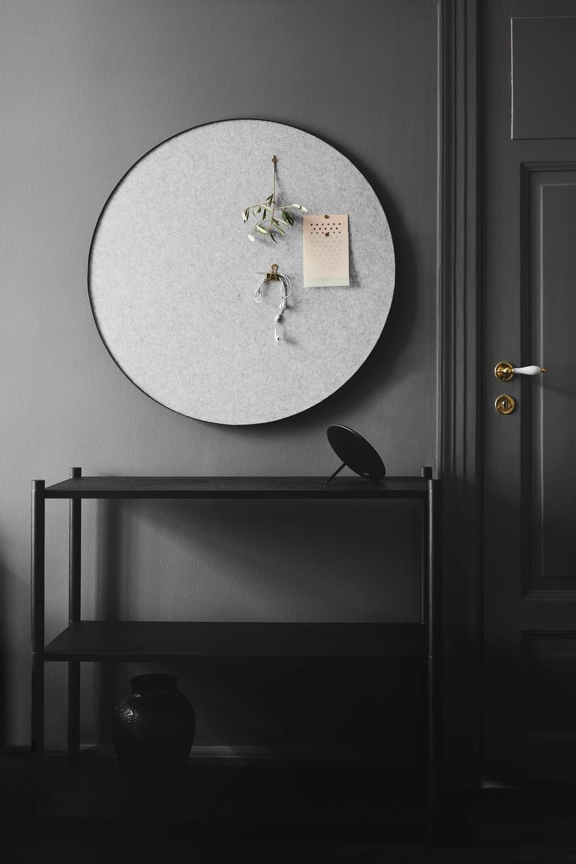 Decorative felt and steel pinboard RETELL By Gejst design C.F. Møller ...