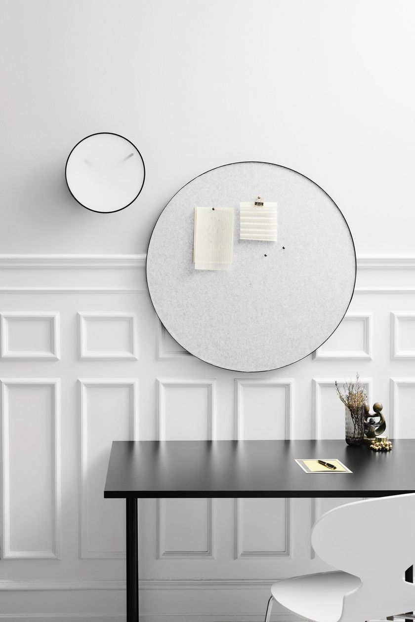 Decorative felt and steel pinboard RETELL By Gejst design C.F. Møller ...