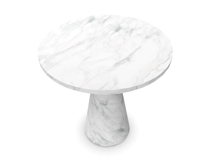 REVERSE OCCASIONAL MARBLE Mesita By Andreu World diseño Piergiorgio ...