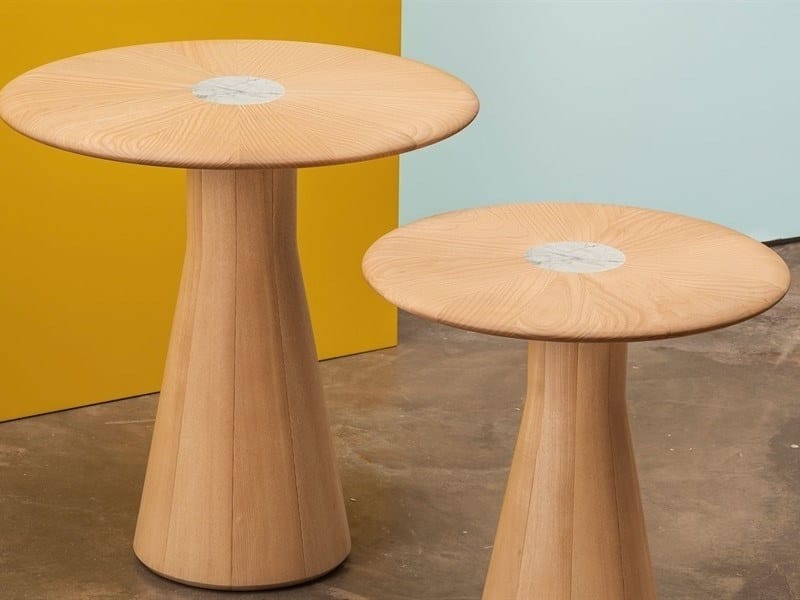 REVERSE OCCASIONAL WOOD coffee table By Andreu World design Piergiorgio ...