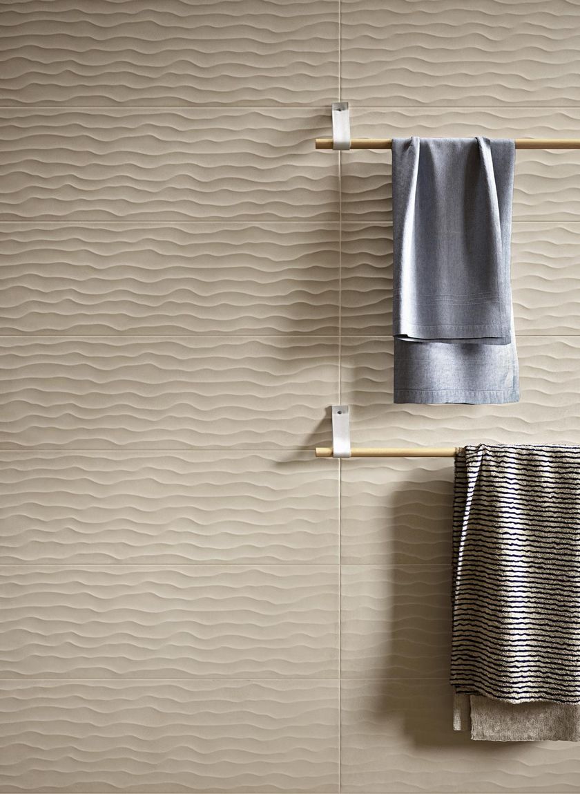 Rivestimento in ceramica a pasta bianca per interni REWIND 25X76 - Ragno