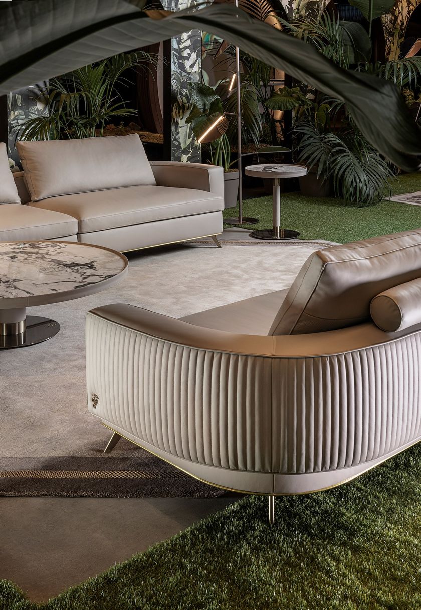 Leather sofa RHAPSODY Starlight Collection By Visionnaire design Fabio ...