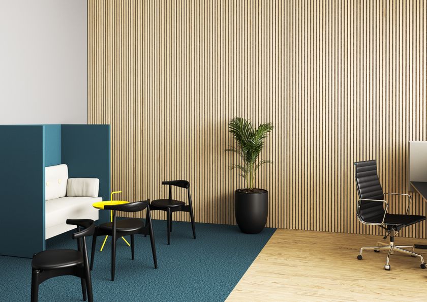 RIBBON Wooden Acoustic wall panel By Glimakra of Sweden