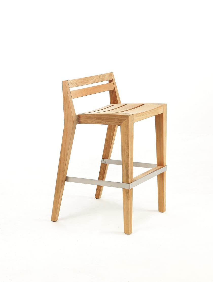 RIBOT | Stool By Ethimo design Marc Sadler