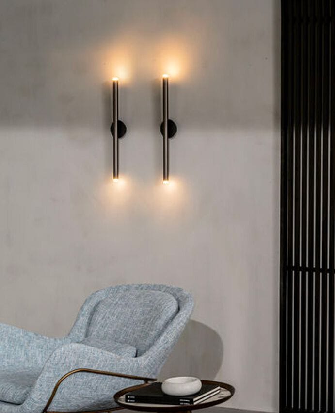 STILO A Painted metal wall light By RIFLESSI