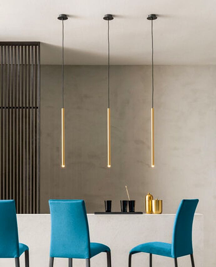 STILO SS Painted metal pendant lamp By RIFLESSI