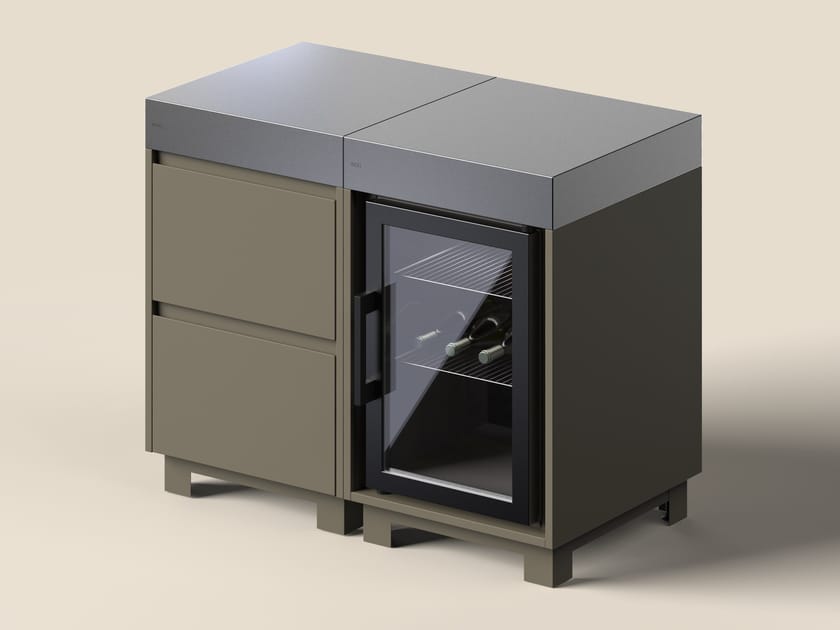 RIMO BARTENDER Cucina da esterno By ATOLL