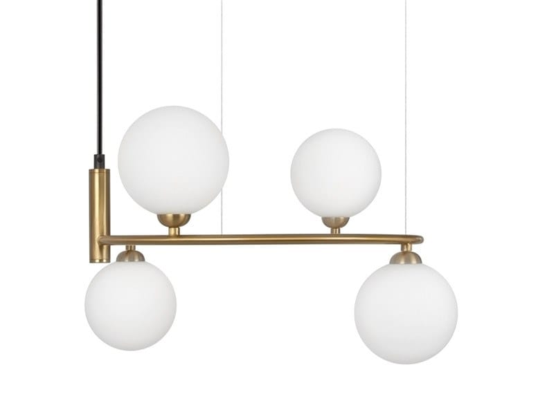 RING Etched glass pendant lamp By MAYTONI