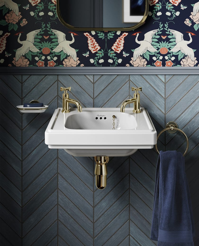 RIVIERA Robinet pour lavabo 2 trous à poser By Burlington Bathrooms