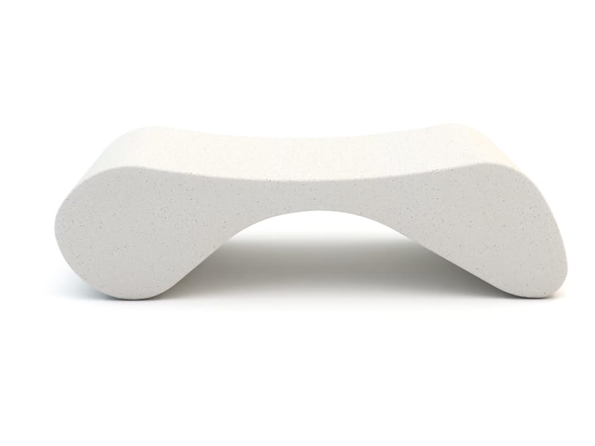 RIVOLA Sectional reconstructed stone bench By Metalco | design Studio ...