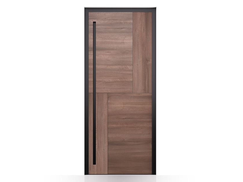 SIENA NOCE Entry door By Roka