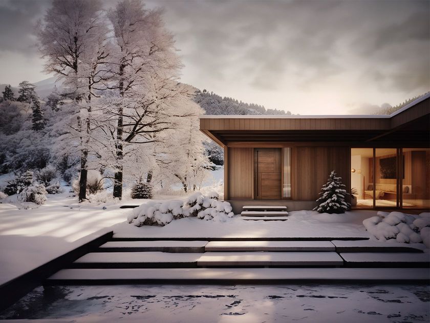 SIENA NOCE Entry door By Roka