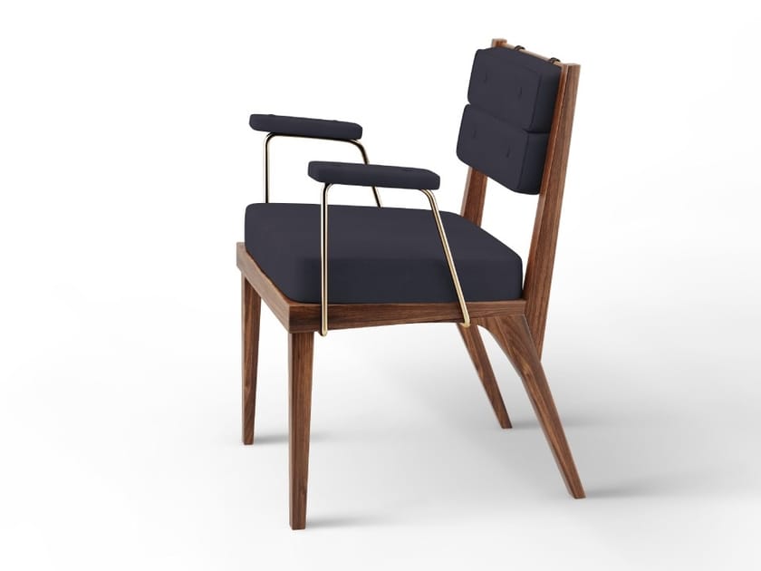 Chair with armrests ROBINSON By Wood Tailors Club