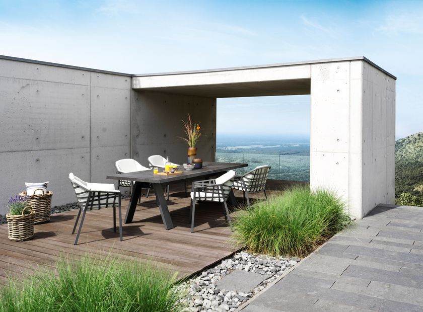 ROCK | Garden table By solpuri design Klaus Nolting