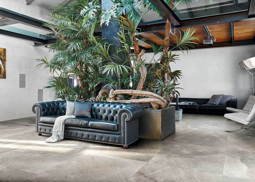 Porcelain stoneware wall/floor tiles ROCK SALT By CERIM