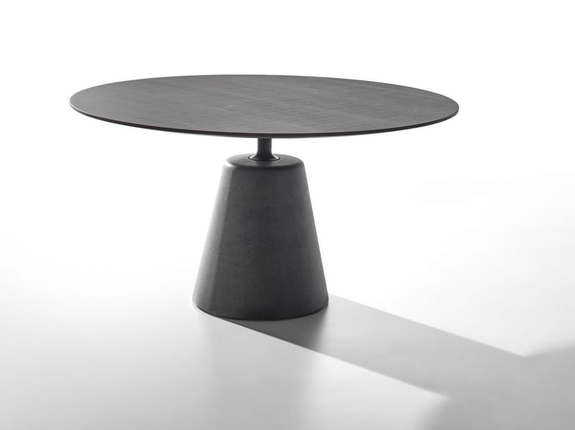 ROCK TABLE | Wooden table By MDF Italia design Jean-Marie Massaud