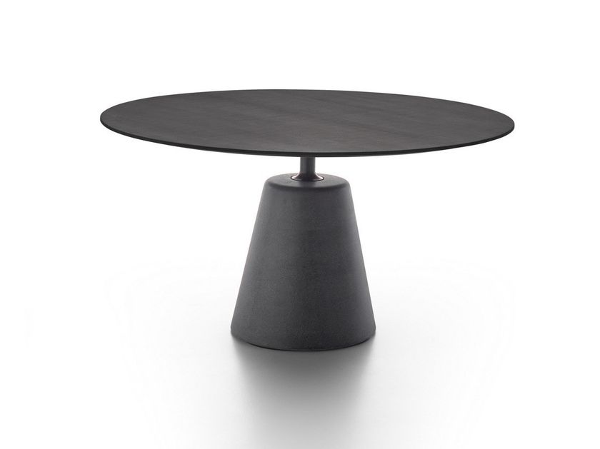 ROCK TABLE | Wooden table By MDF Italia design Jean-Marie Massaud