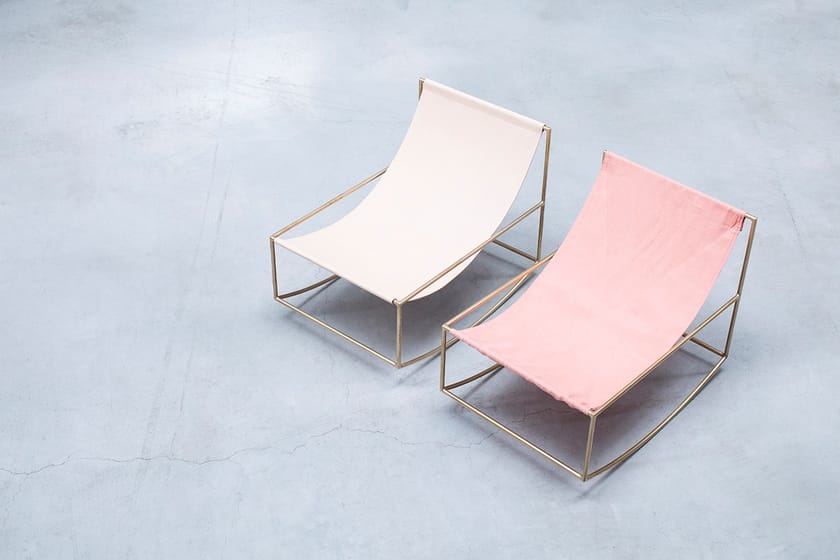 ROCKING CHAIR | Sillón de latón By valerie_objects diseño Muller Van ...