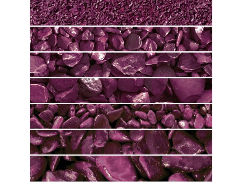 Ghiaia colorata ROCKOLORS PURPLE RAIN Collezione Rockolors Original By ...