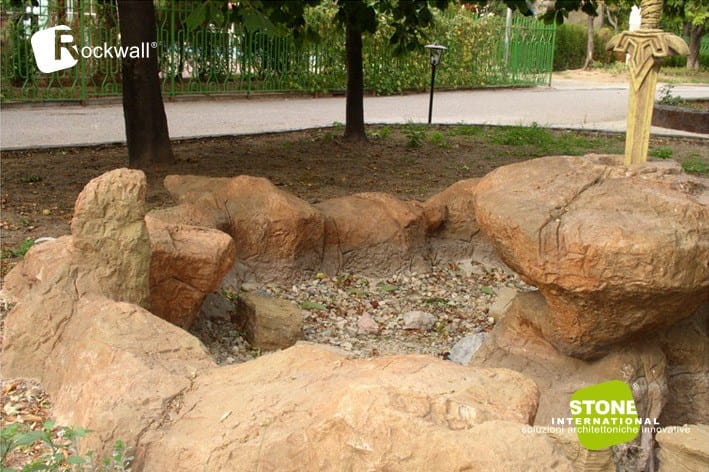 Artificial stone finish ROCKWALL® By Stone International