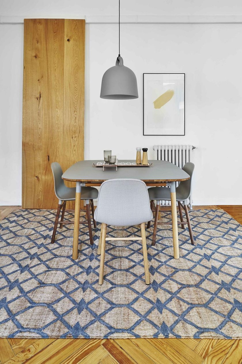 Rectangular rug with geometric shapes RODAS By GAN