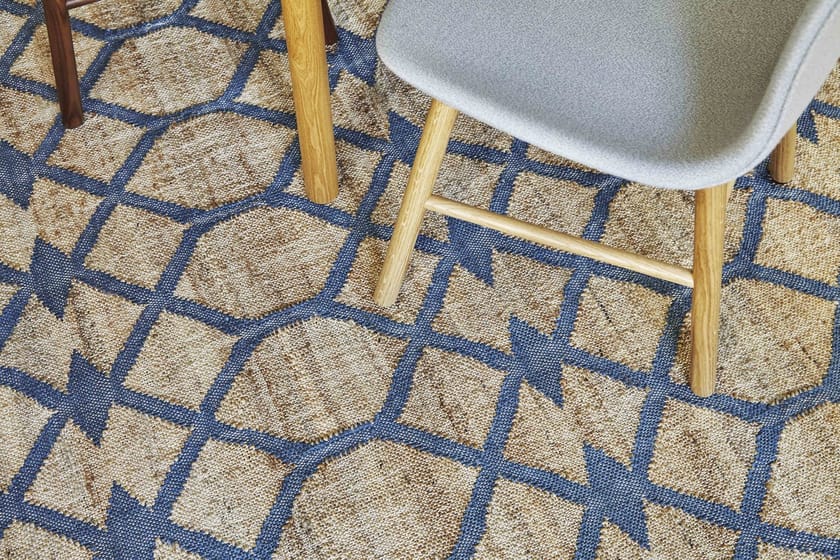 Rectangular rug with geometric shapes RODAS By GAN