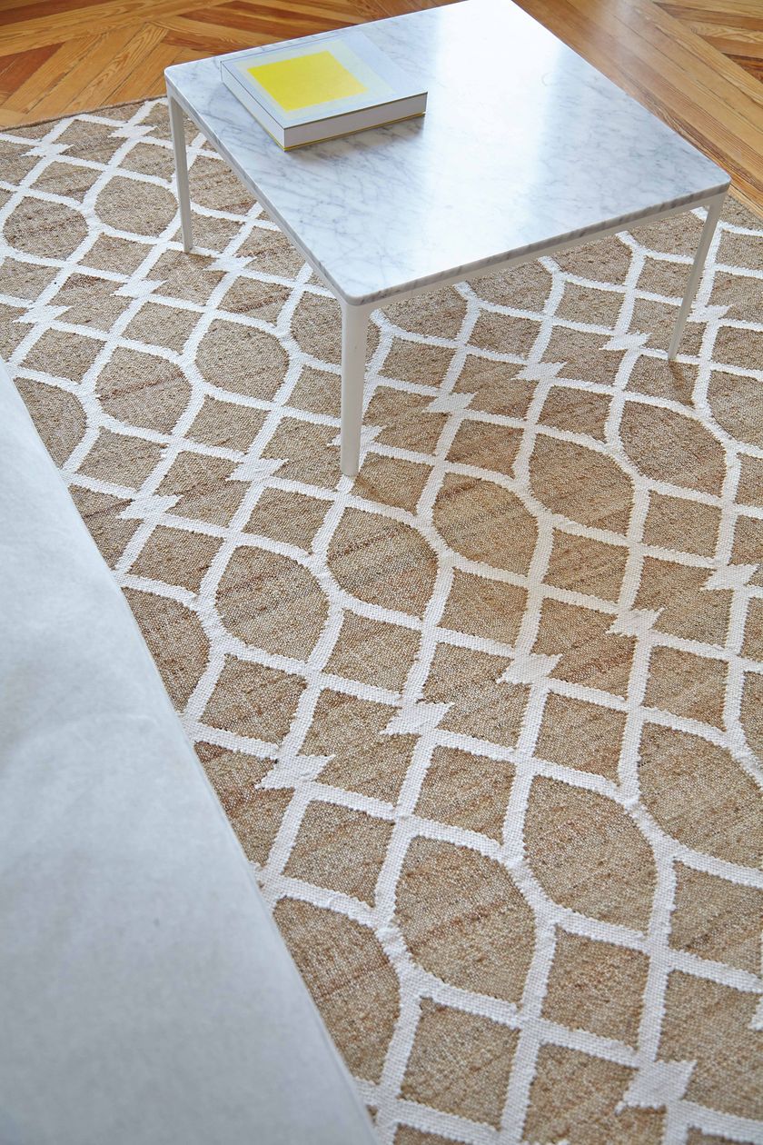 Rectangular rug with geometric shapes RODAS By GAN