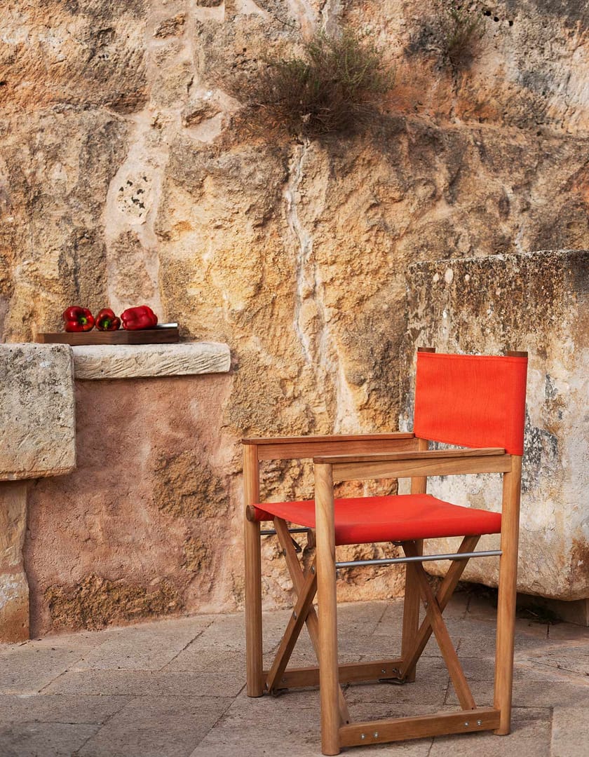 ORSON Folding Batyline garden chair By RODA | design Gordon Guillaumier