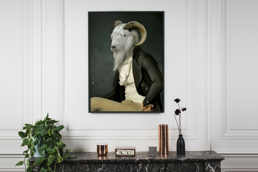 絵画 RODOLPHE Portraits Collector系列 By IBRIDE 设计师Rachel Convers