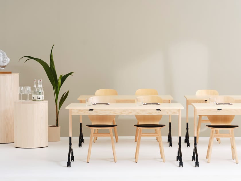 ROLLO | Rectangular table By Karl Andersson design Axel Bjurström