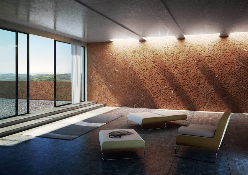 ROSE | 3D Wall Cladding Rose Collection By Kreoo design Raffaello Galiotto
