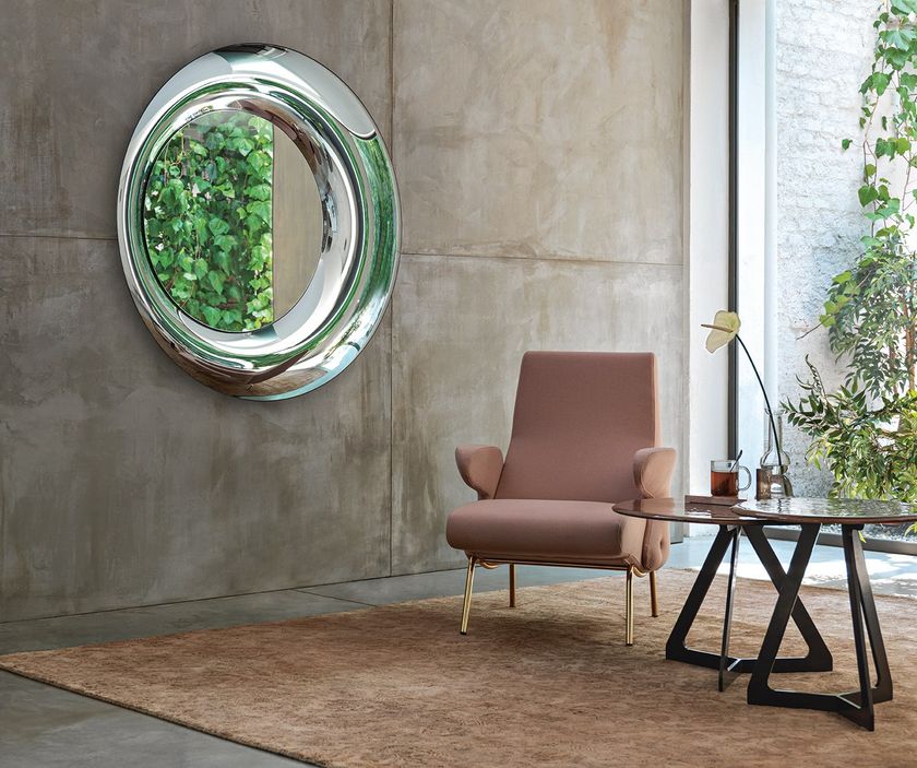 ROSY Mirror By Fiam Italia | design Doriana & Massimiliano Fuksas