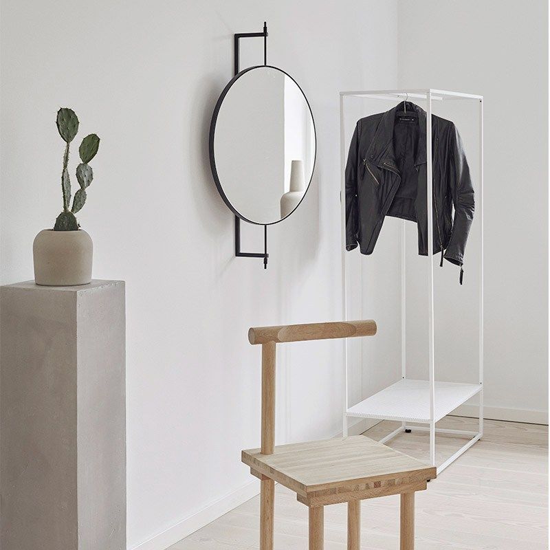 ROTATING MIRROR | Round mirror By Kristina Dam Studio