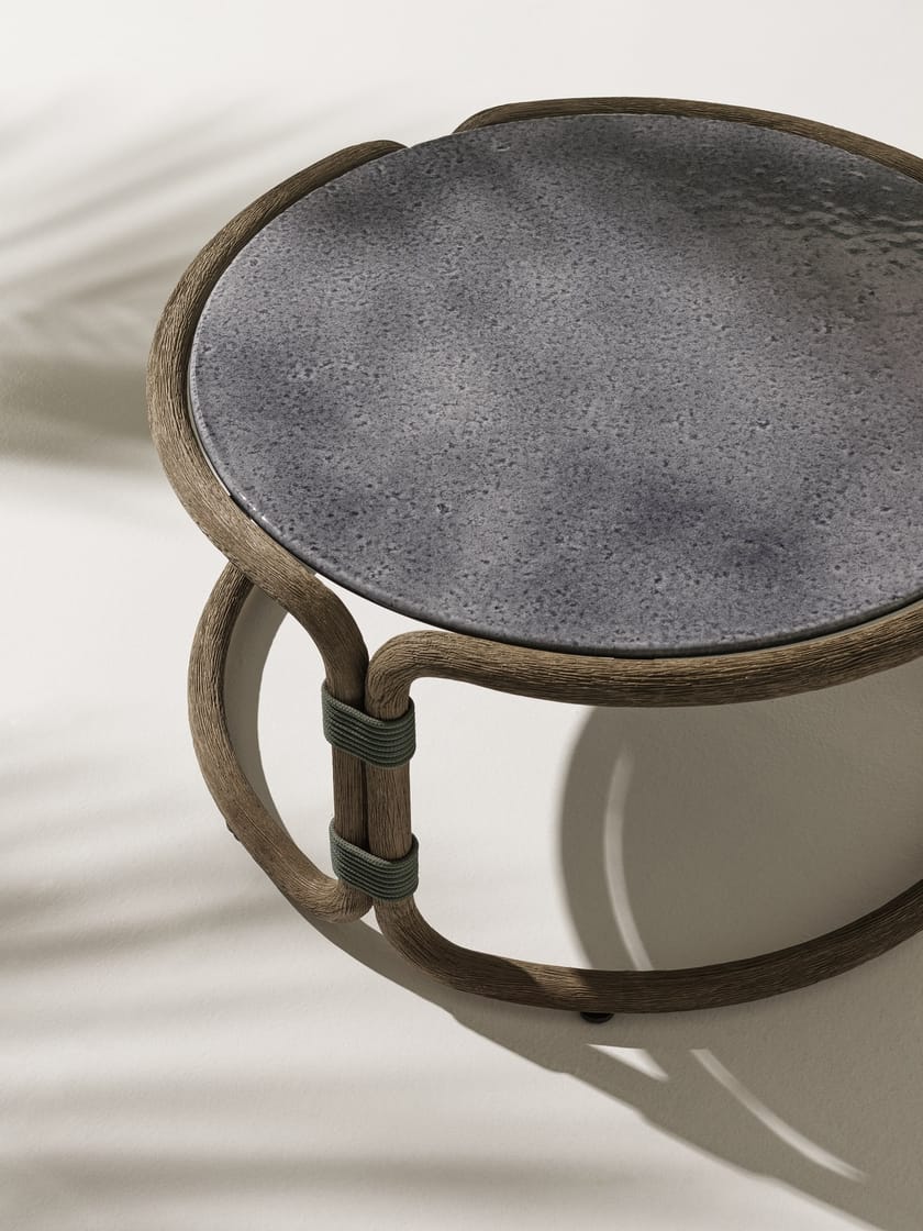 ROTIN | Round coffee table Rotin Collection By Ethimo design Studio Zanellato Bortotto