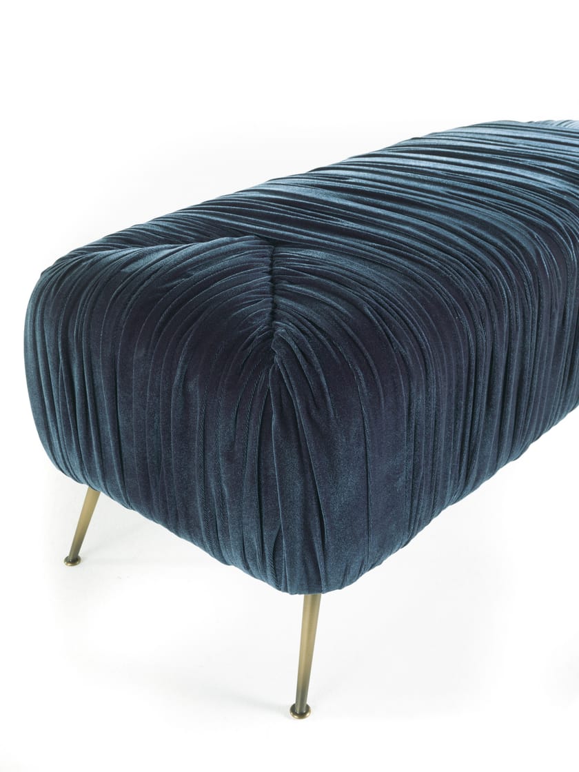 ROWE | Fabric bench Upholstered leather bench By Gianfranco Ferré Home
