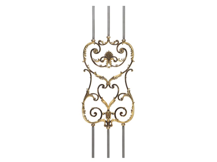 Brass balustrade ROYAL By Grande Forge
