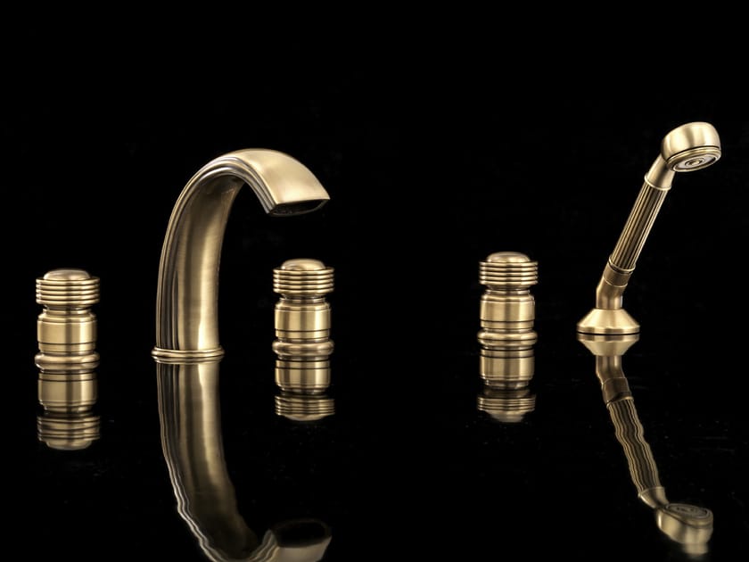 ROYAL Set vasca a 5 fori con doccetta By Devon&Devon