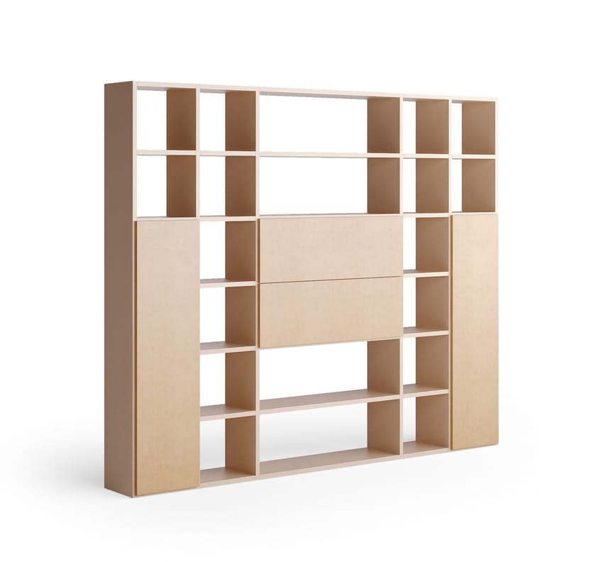 RUBIK | Librería de oficina modular By Caroti