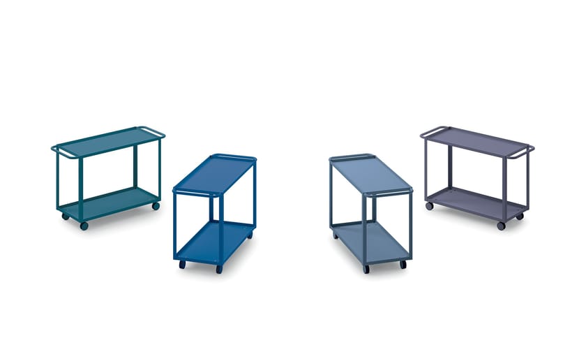 RUN Metal warehouse cart By Fantin | design Dorino Fantin, Ferruccio Fantin