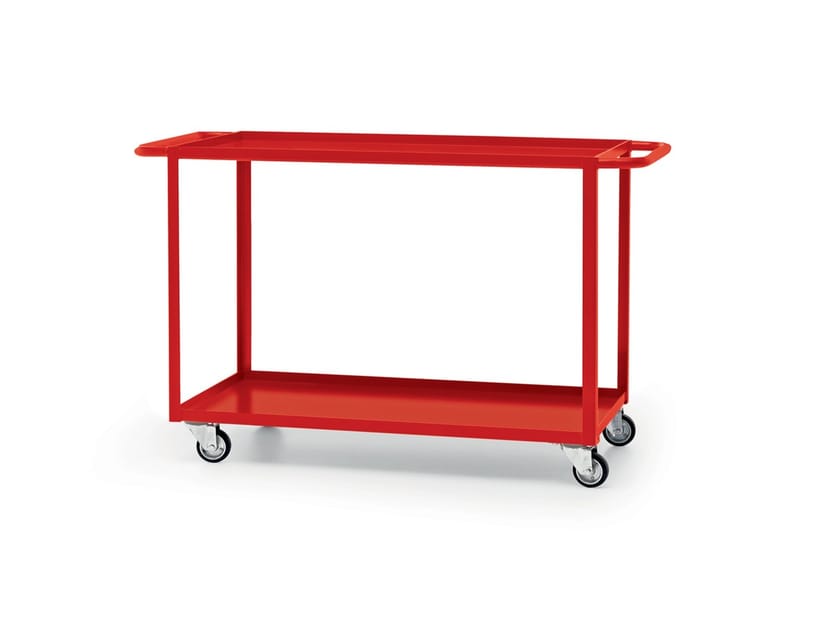 Metal warehouse cart RUN TROLLEY By Fantin