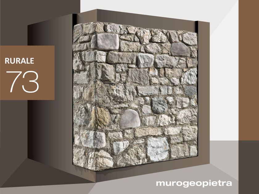 Elemento in pietra artificiale per facciata RURALE P73 - GEOPIETRA® - Edilportale