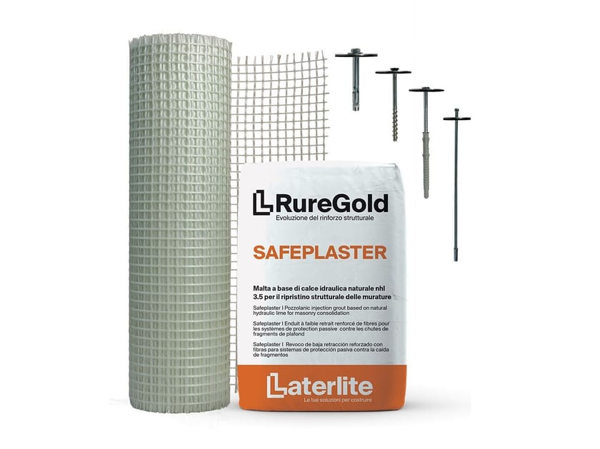 RUREGOLD SAFENET Malla y armadura para revoco y raspado / Mortero ...